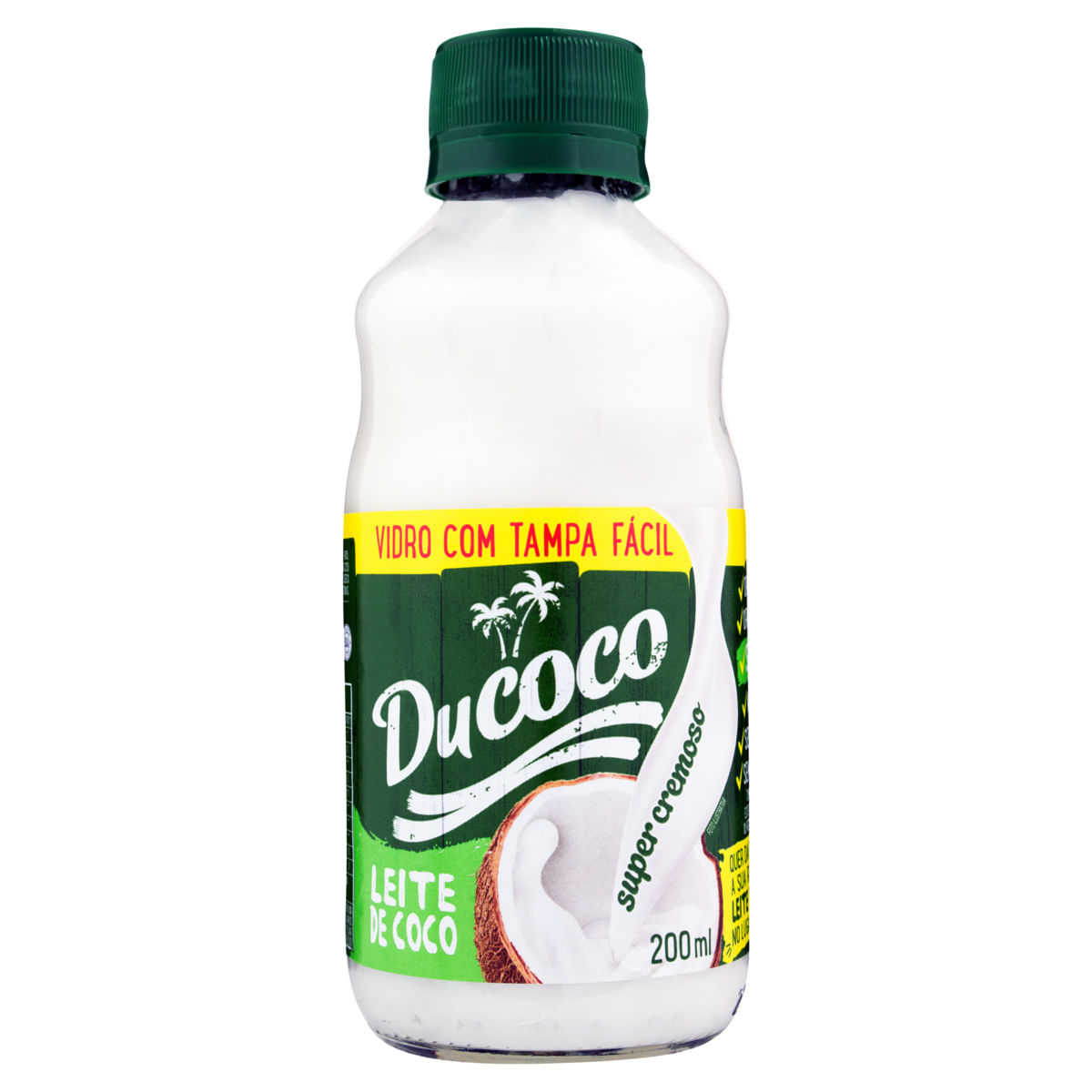 Leite de Coco Ducoco Vidro 200ml | Bretas Supermercado