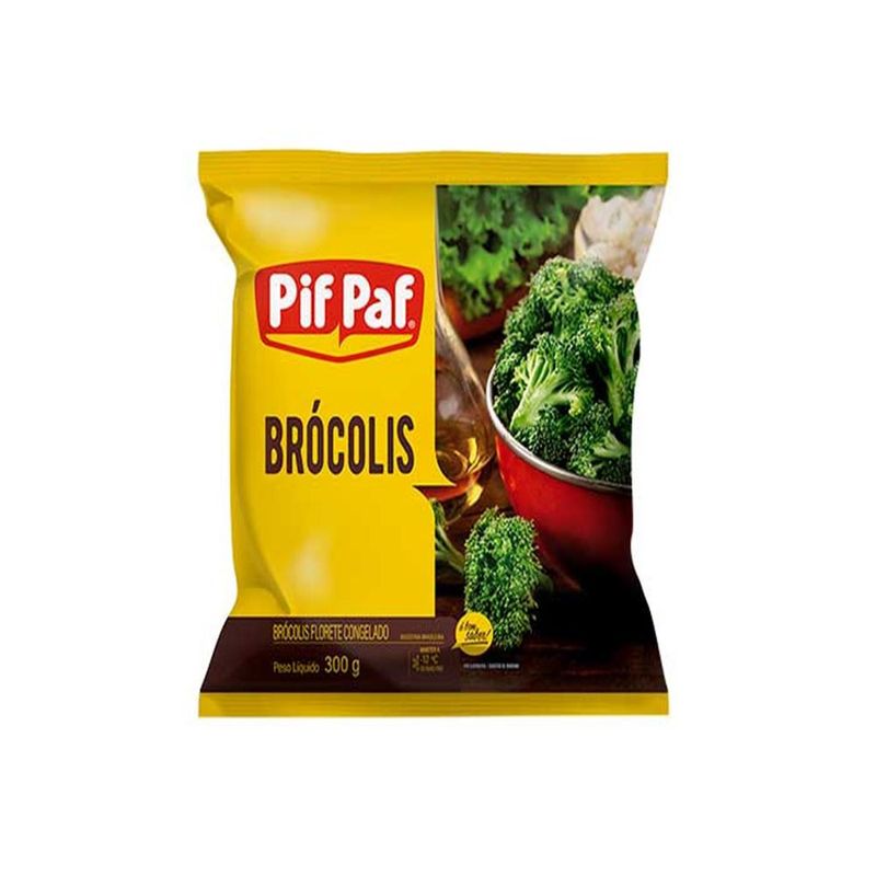 Brocolis Pif Paf Cong 300g | Bretas Supermercado