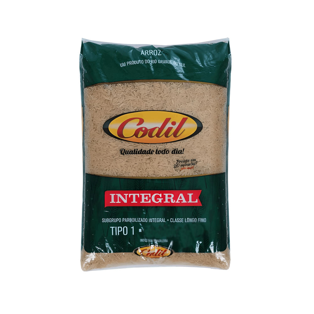 Arroz Integral Codil Tipo1 1Kg | Bretas Supermercado