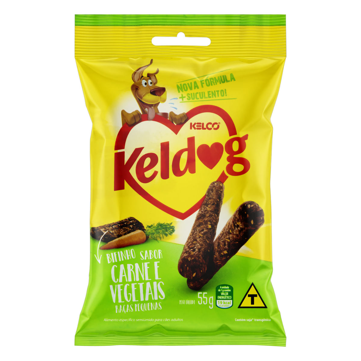 Alimento p/ Cães Keldog Adultos Raças Pequenas Bifinho de Carne e ...
