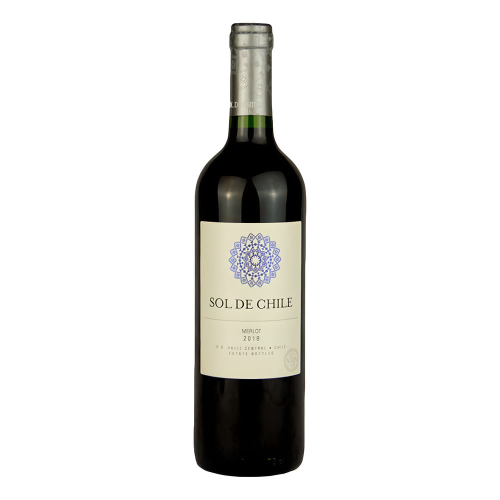 Vinho Chileno Sol de Chile Merlot Reserva 750ml | Bretas Supermercado