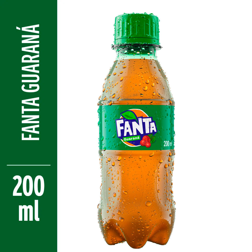 Refrigerante Fanta Guaraná Pet 200ml | Bretas Supermercado