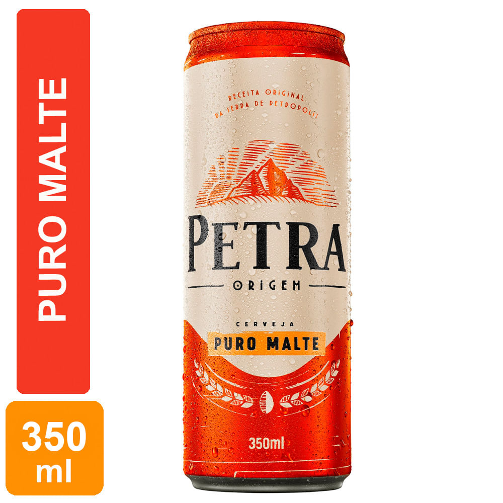 Cerveja Petra Puro Malte Origem Lata 350ml | Bretas Supermercado