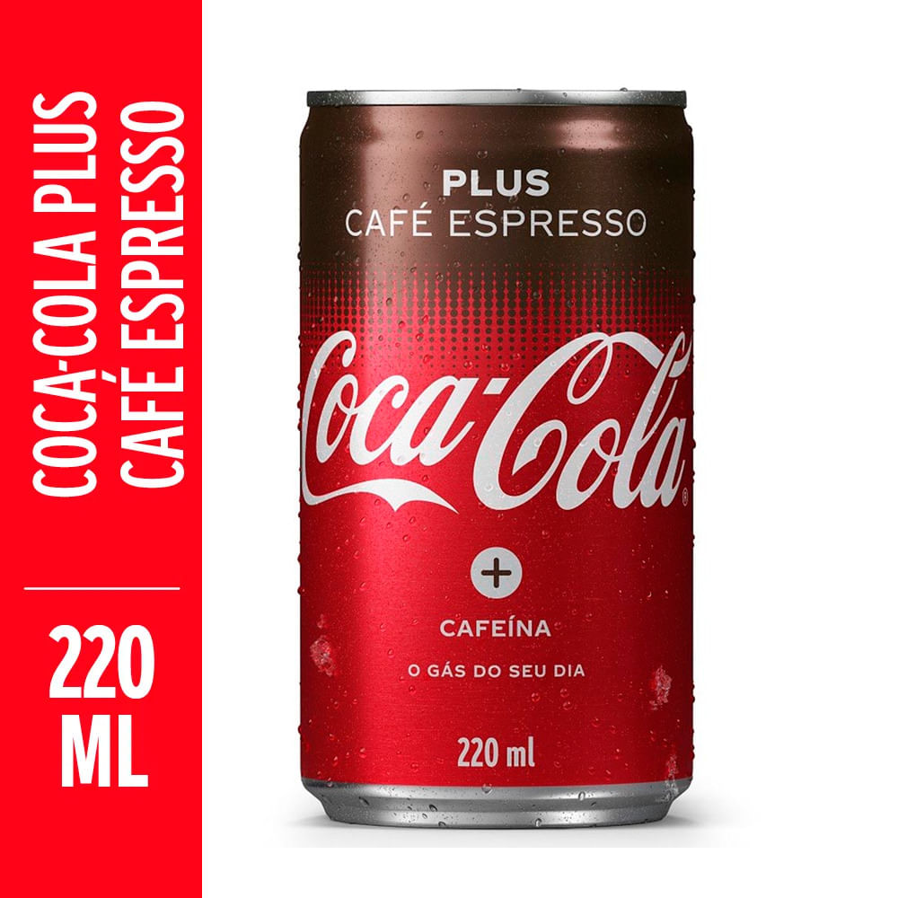 Refrigerante Coca-Cola Café Espresso Lata 220ml | Bretas Supermercado