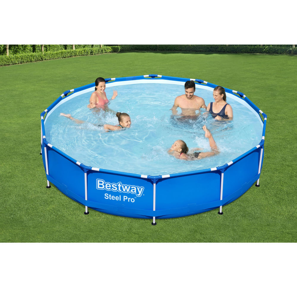 Piscina Estruturada Bestway Circular 6.473 Litros | Piscina | Bretas Piscina Estruturada Bestway Circular 6.473 Litros | Piscina | Bretas