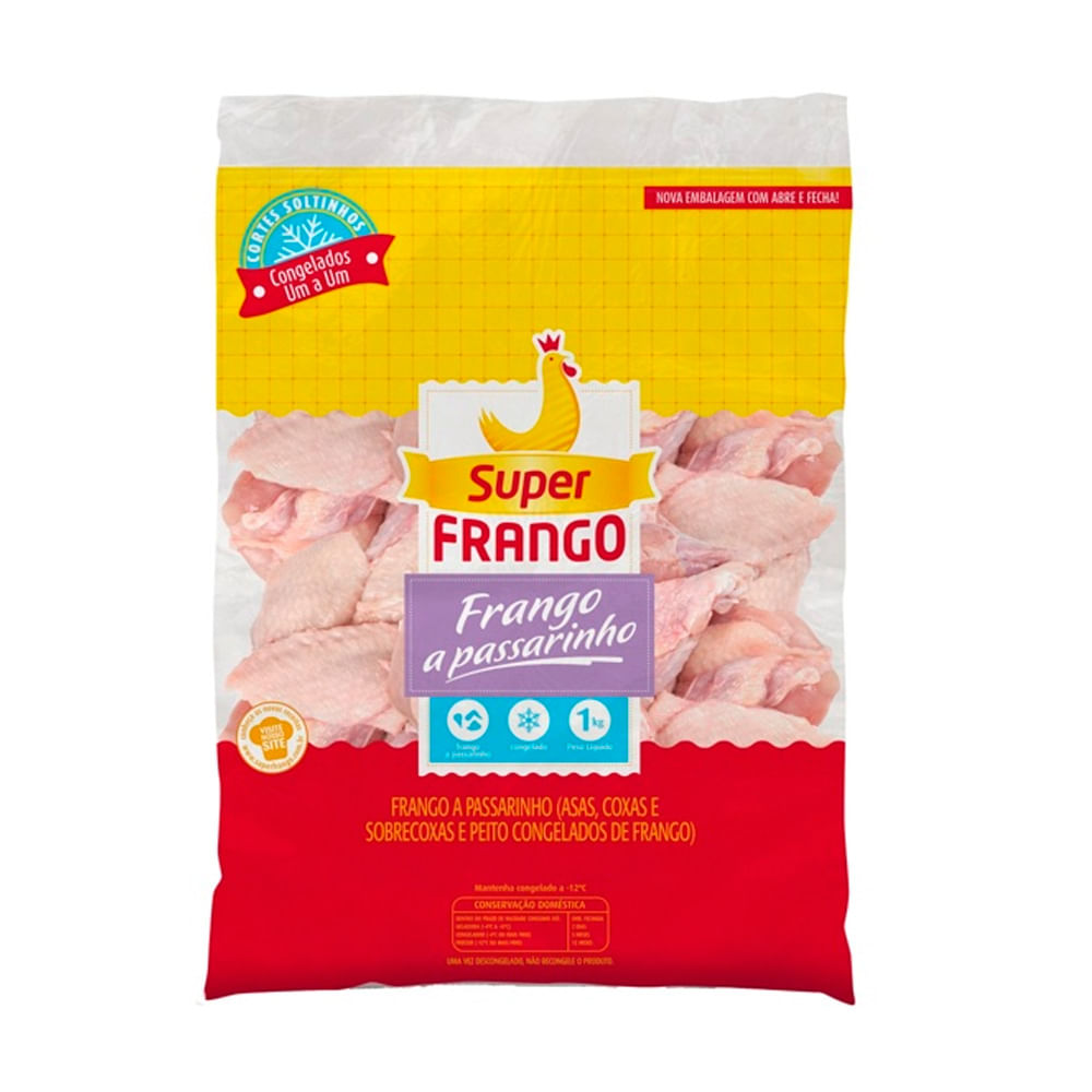 Frango a Passarinho Super Frango 1Kg | Cortes de Frango | Bretas