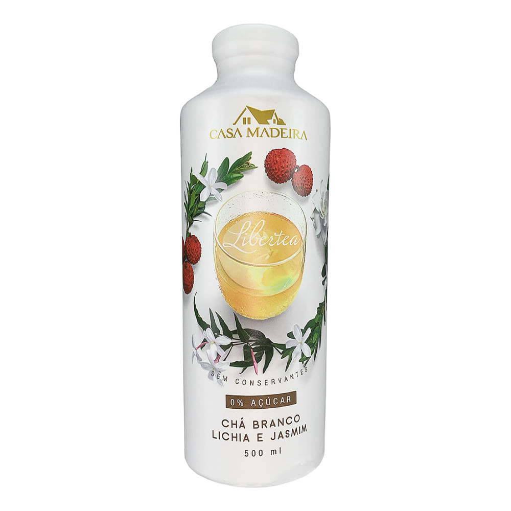 Chá Branco Casa Madeira Libertea de Lichia e Jasmim 500ml | Bretas ...