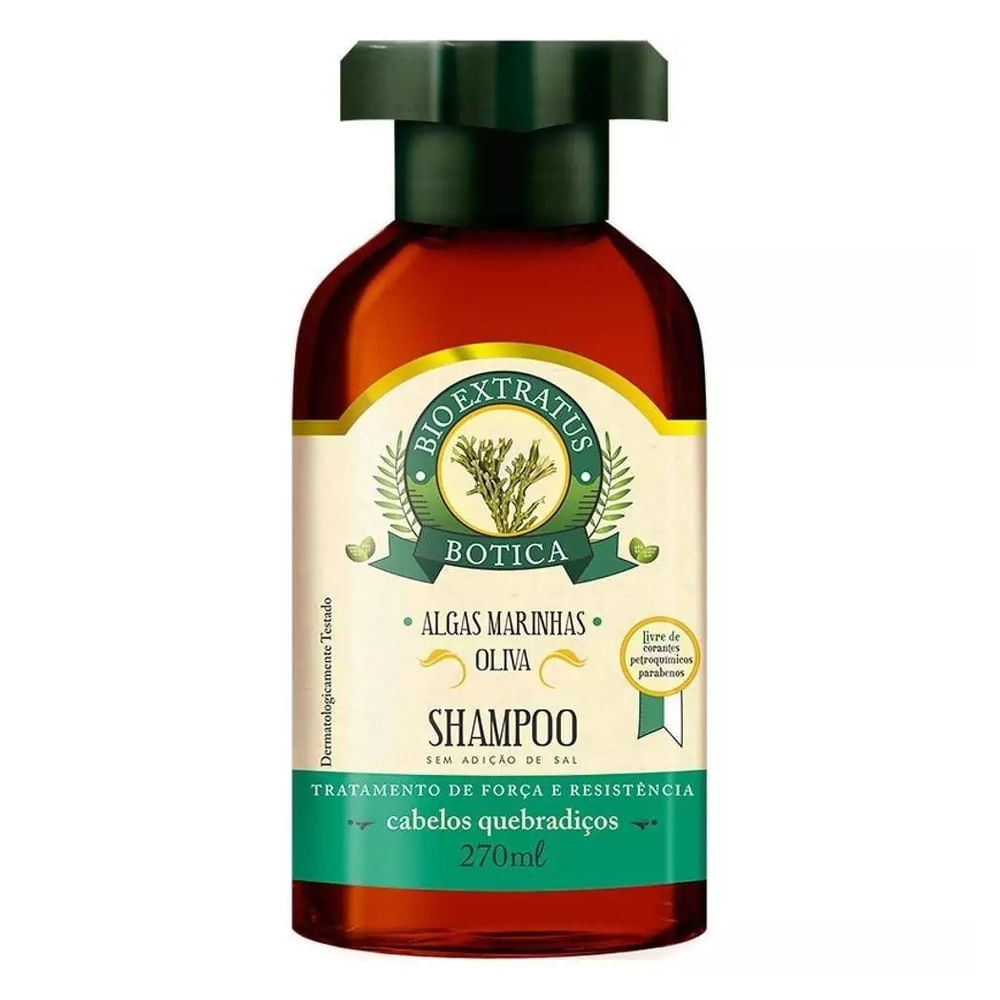 Shampoo Bio Extratus Botica Algas 270ml | Bretas Supermercado
