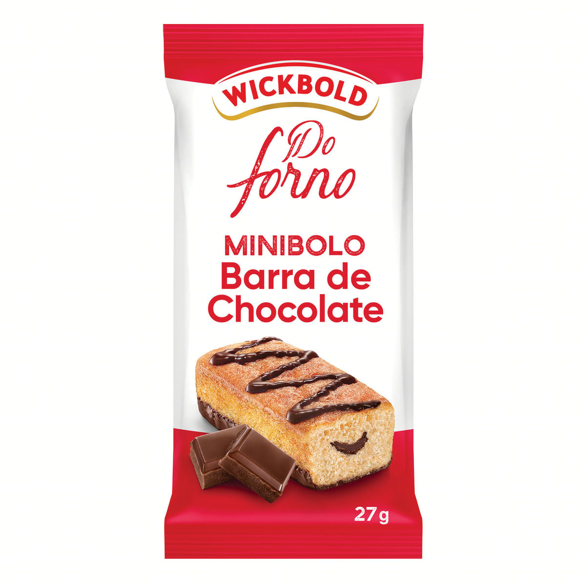 Mini Bolo Wickbold Barra de Chocolate 25g | Bretas Supermercado