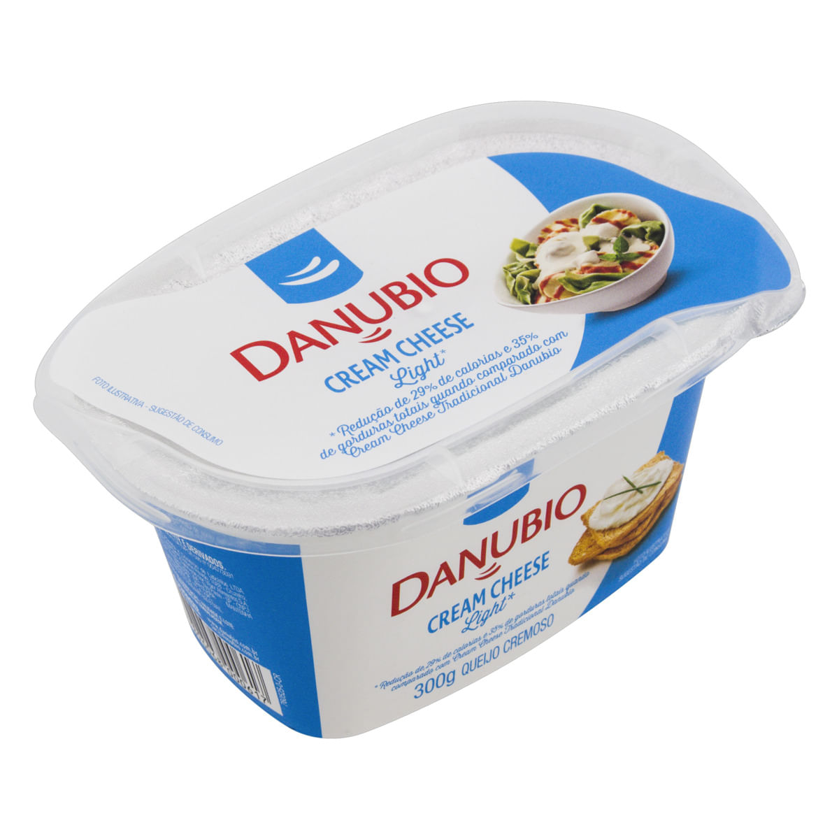 Cream Cheese Vigor Danúbio Light 300g | Bretas Supermercado