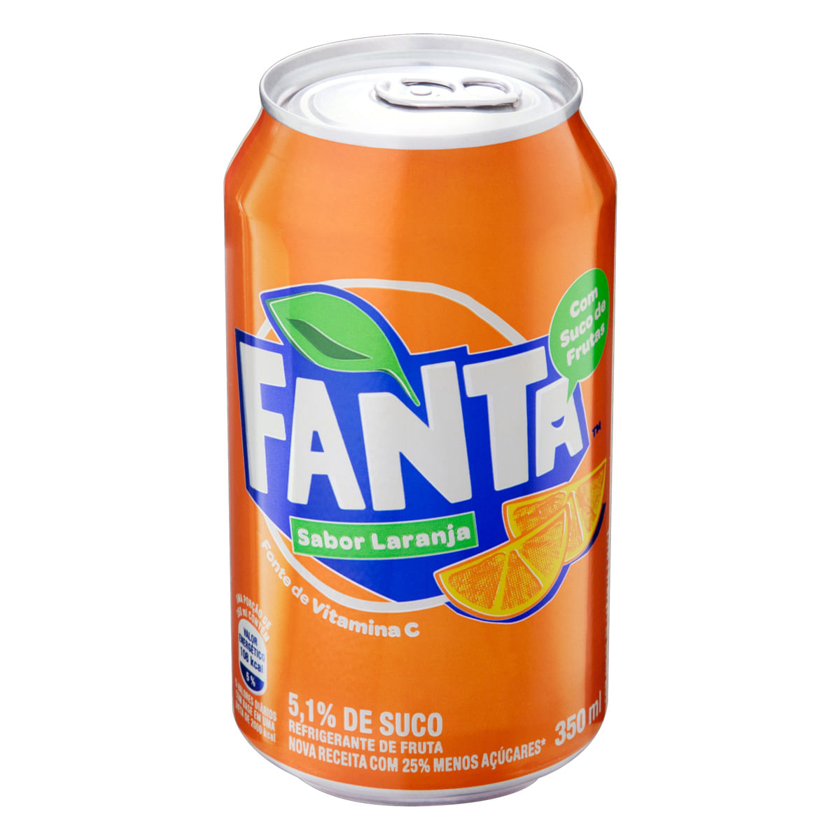 Refrigerante Fanta Laranja Lata 350ml | Bretas Supermercado