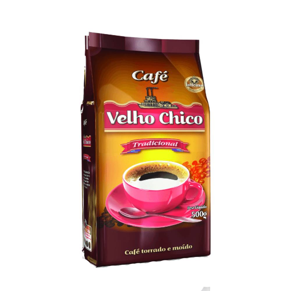 Café em Pó Velho Chico Tradicional Pacote 500g | Bretas Supermercado