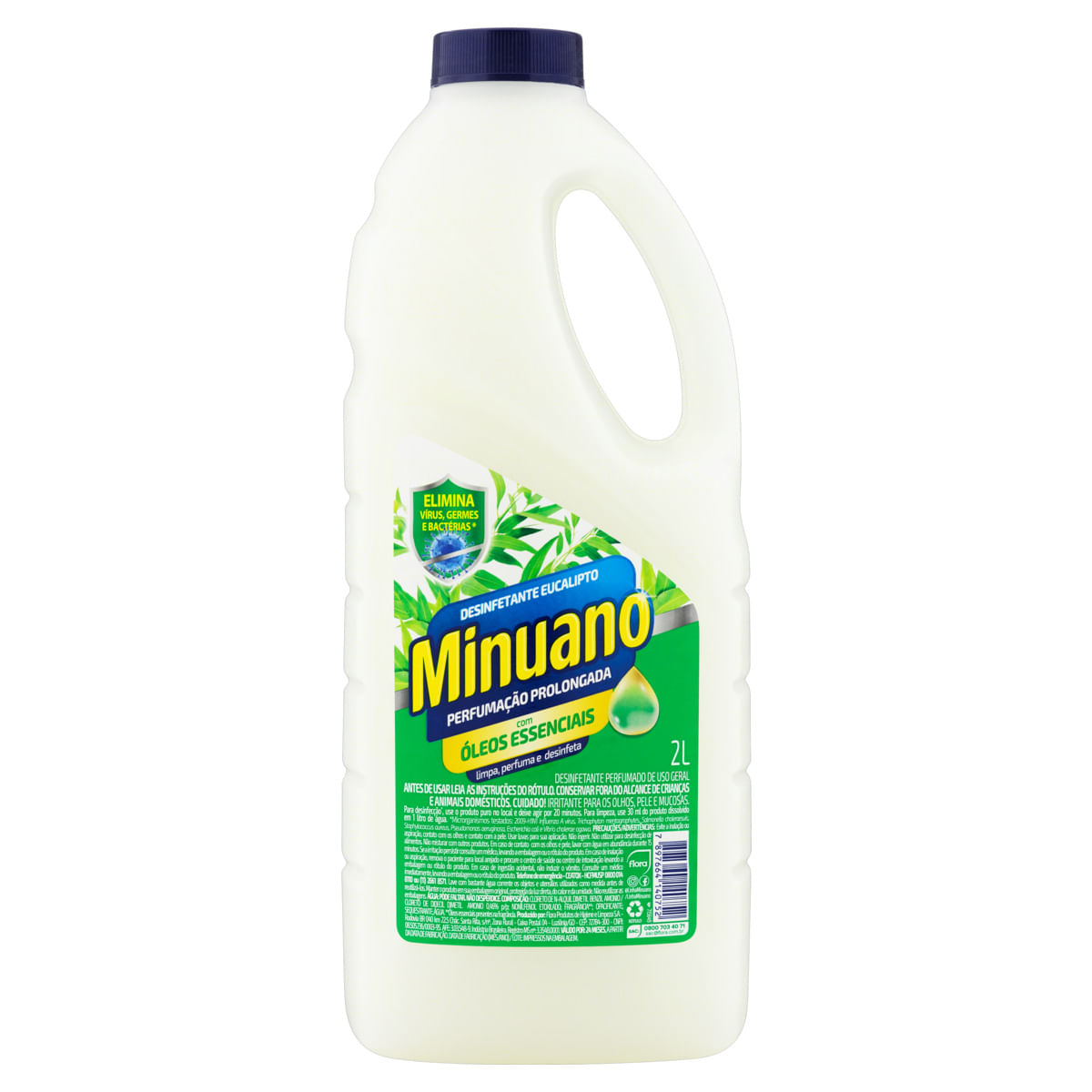 Desinfetante Perfumado Minuano Eucalipto 2 Litros | Bretas Supermercado