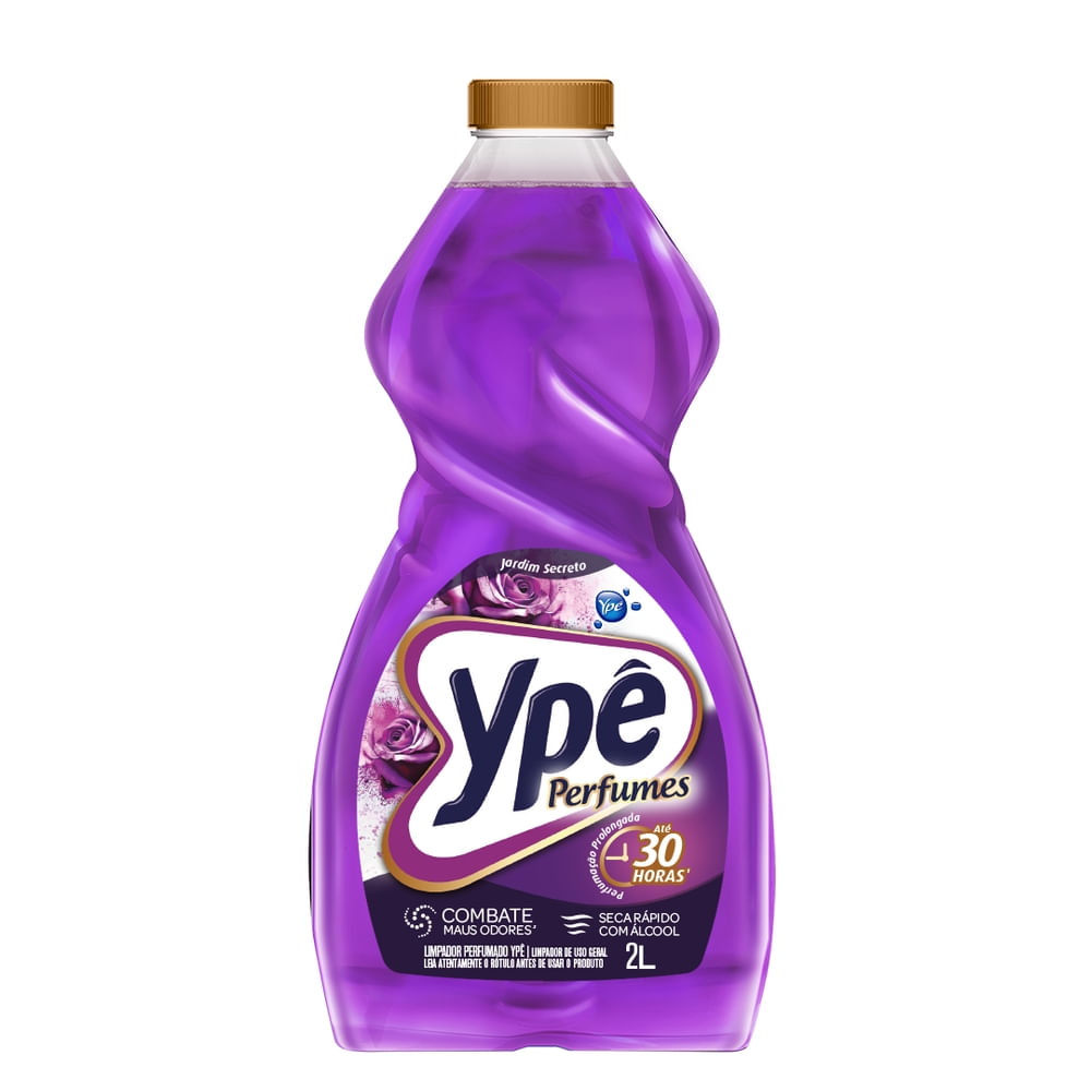 Limpador Ypê Perfumes Jardim Secreto Frasco 2l Embalagem Econômica ...